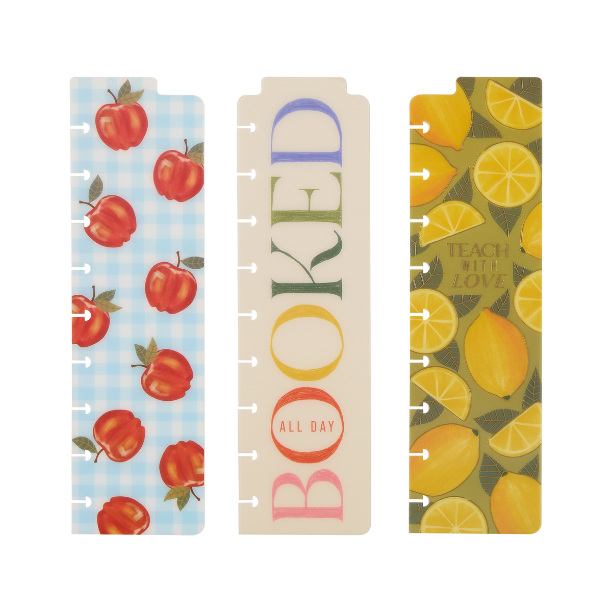 Fruit Stand Teacher - Classic Bookmarks - 3 Pack – Happy Planner