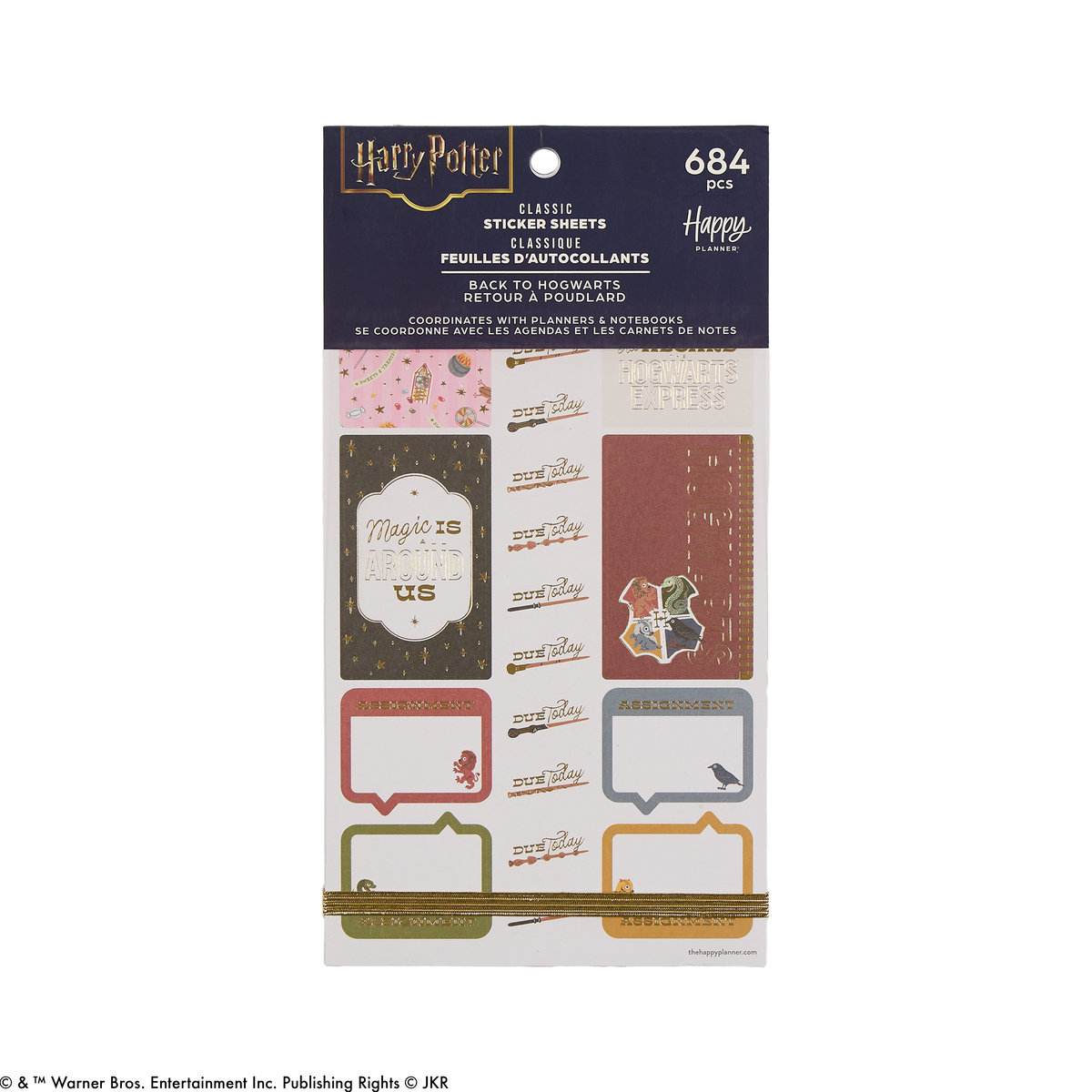 Harry Potter Student - Value Pack Stickers – Happy Planner