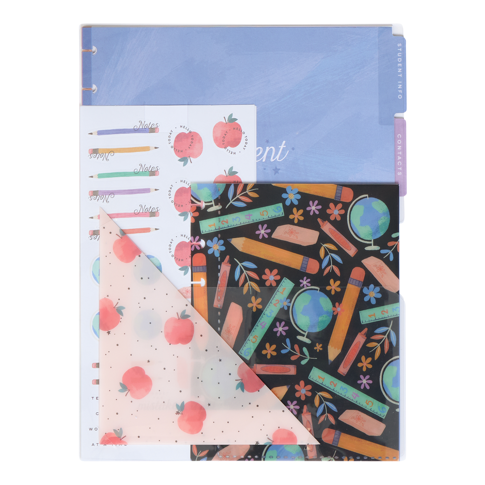 Parent & Student Info - Big Teacher Accessory Pack – Happy Planner