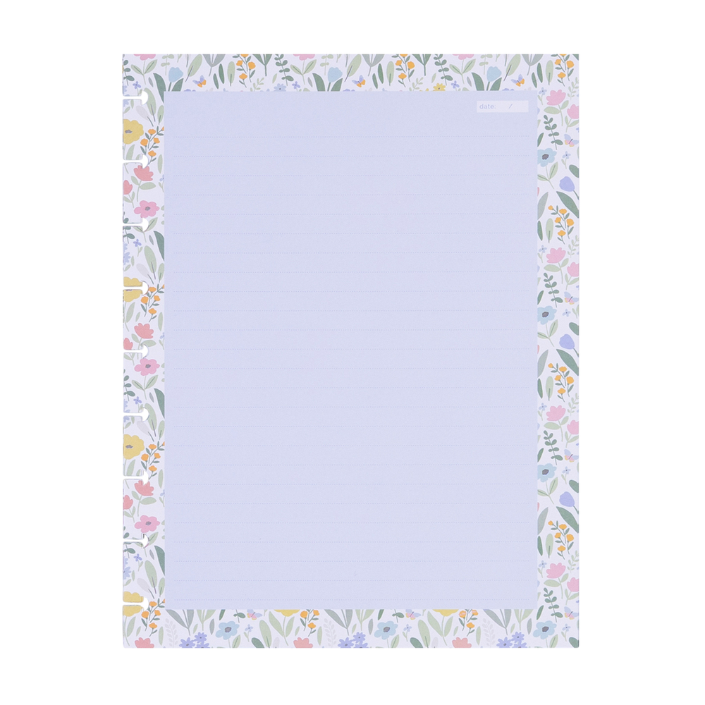 Everyday Sorbet Floral - Grid + Dotted Lined + Dot Grid Classic Filler ...