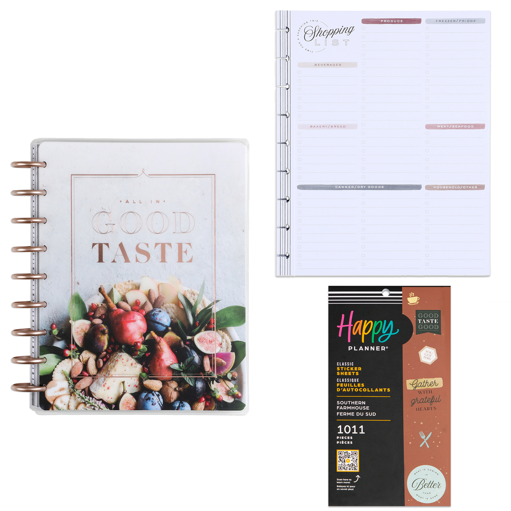 Southern Farmhouse - Recipe + Meal Prep Bundle – Happy Planner