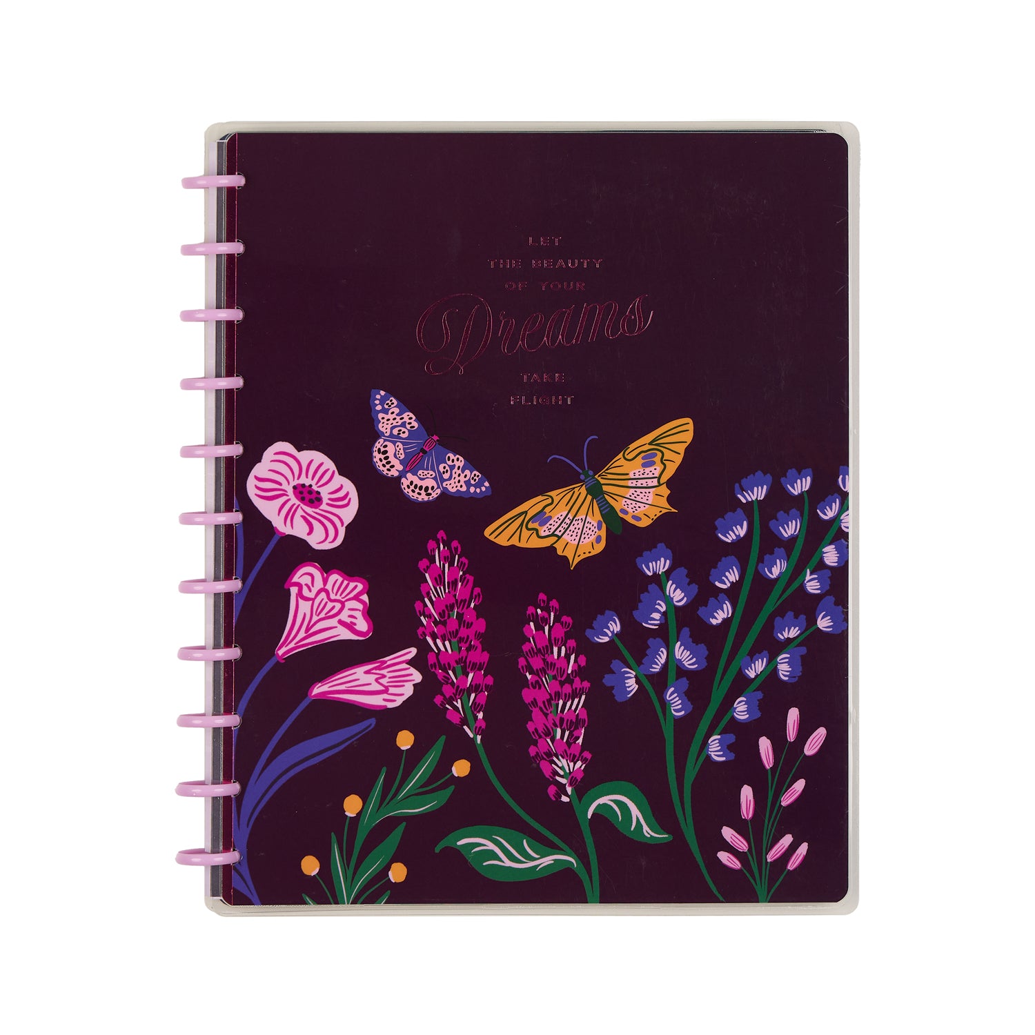 Butterfly Botanics - Dotted Lined Big Notebook - 60 Sheets – Happy Planner
