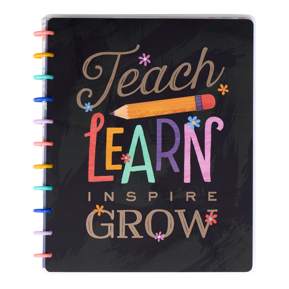 Classroom Brights Teacher - Dotted Lined Big Notebook - 60 Sheets ...