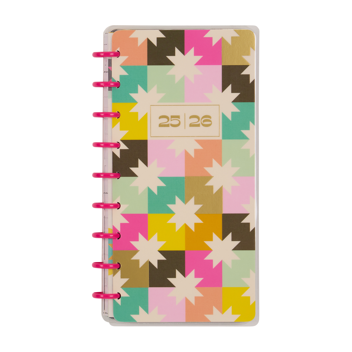 2025–2026 Happy Patchwork Customizable Planner - Skinny Classic Horizo – Happy Planner