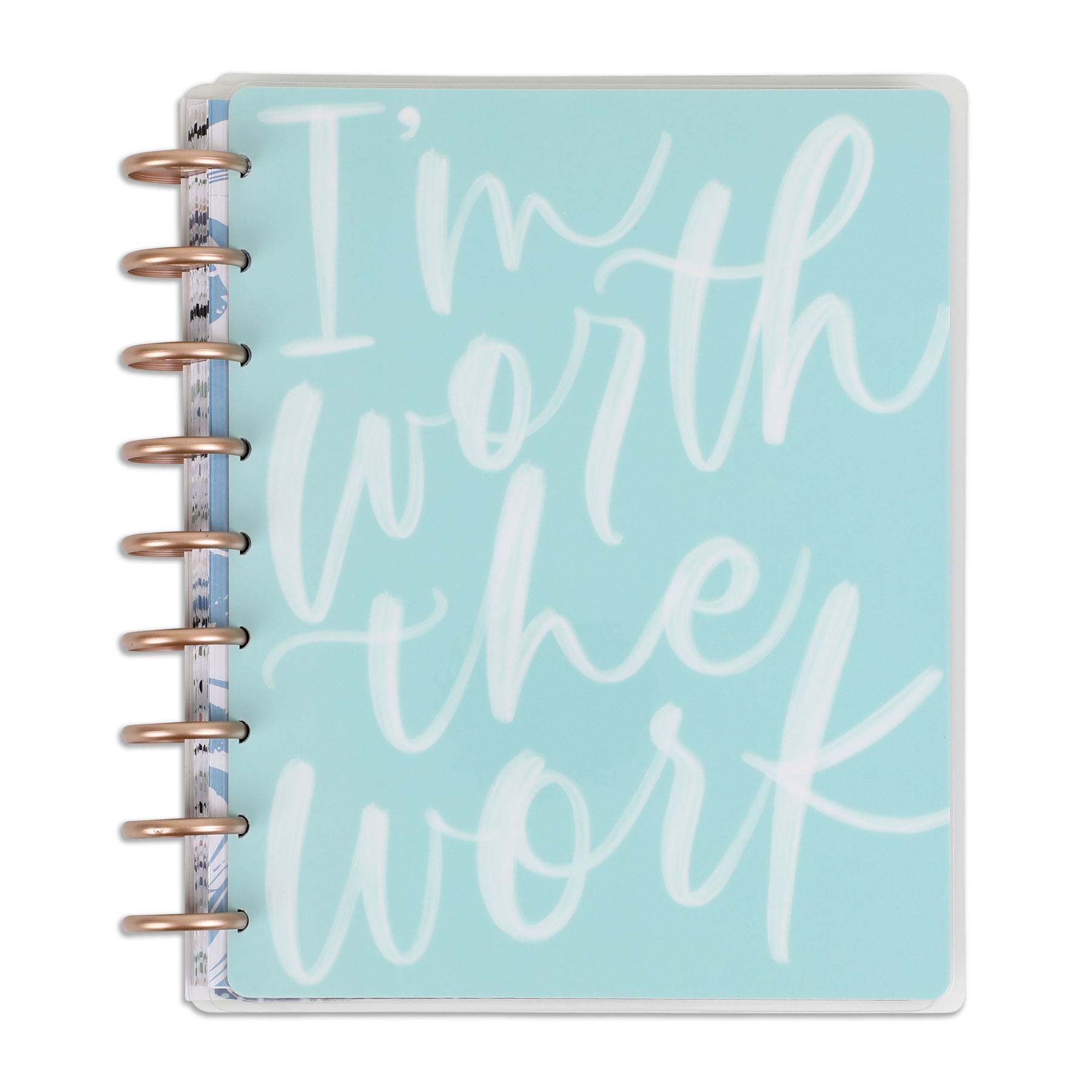 Worth the Work - Classic Guided Fitness Journal – Happy Planner