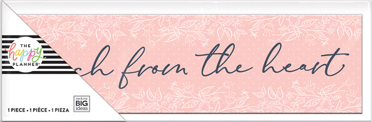 Desk Plaque - Teach From The Heart – Happy Planner