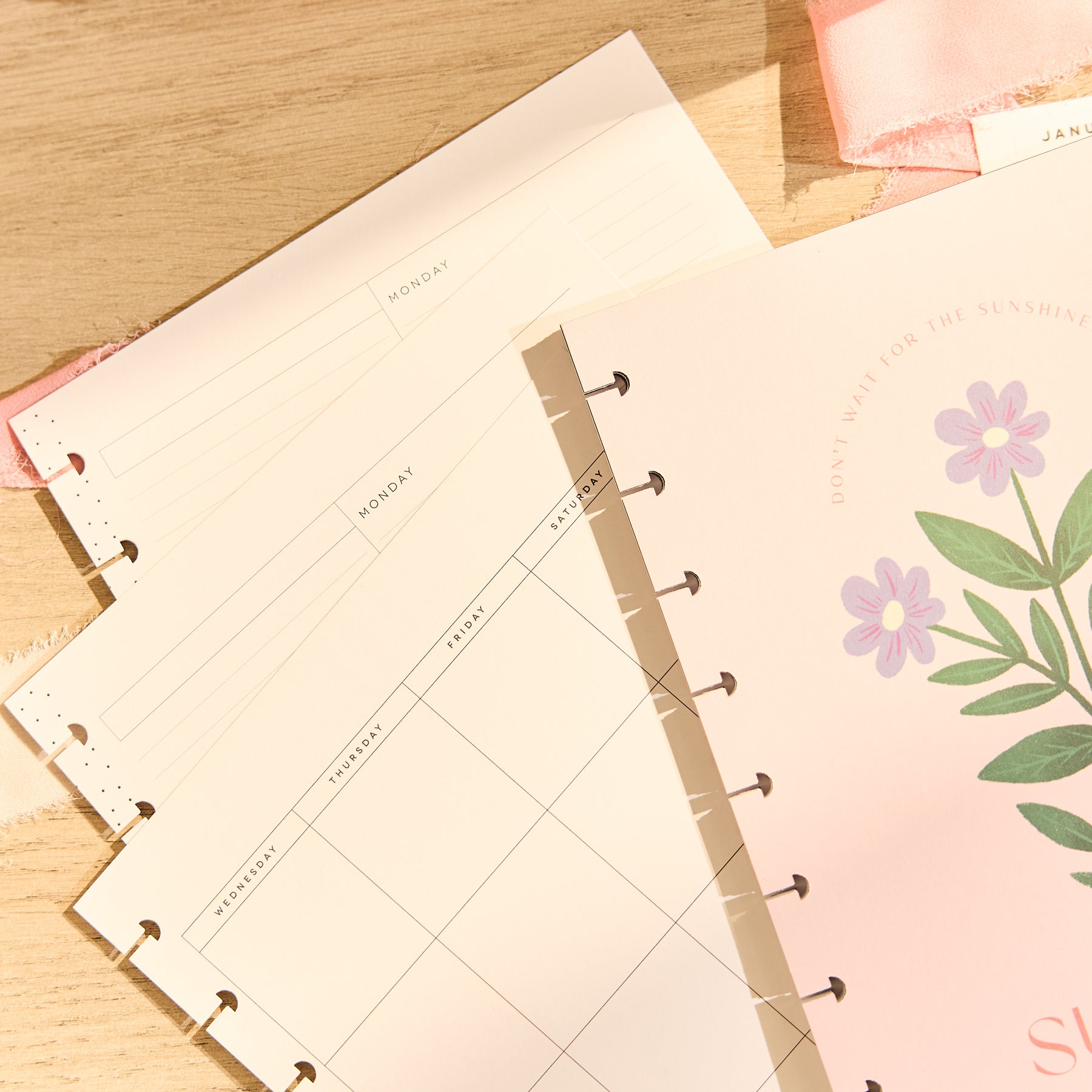 Spring Tapestry - Classic Dashboard Extension Pack – Happy Planner