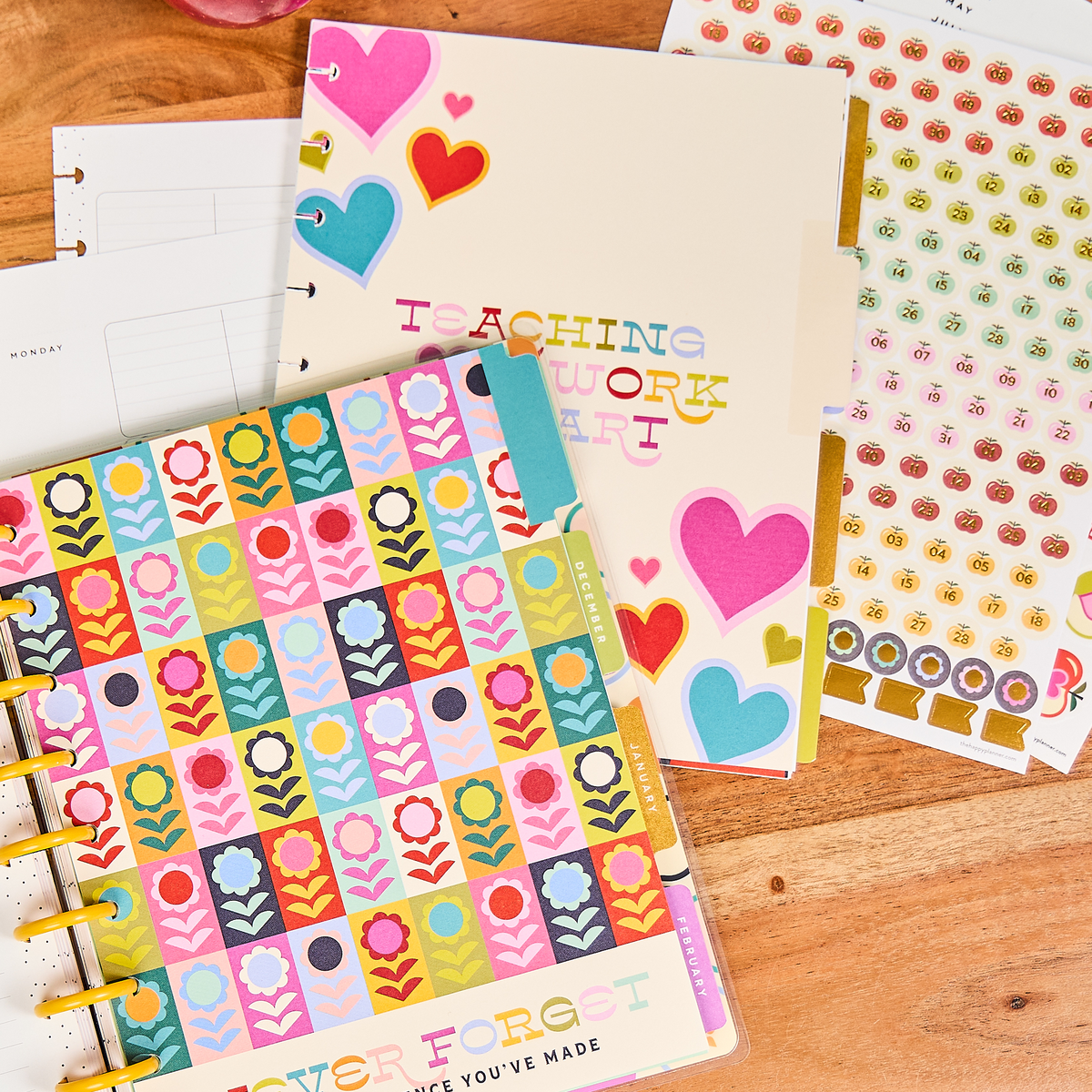 Mod Teacher - Classic Teacher Extension Pack - 6 Months – Happy Planner