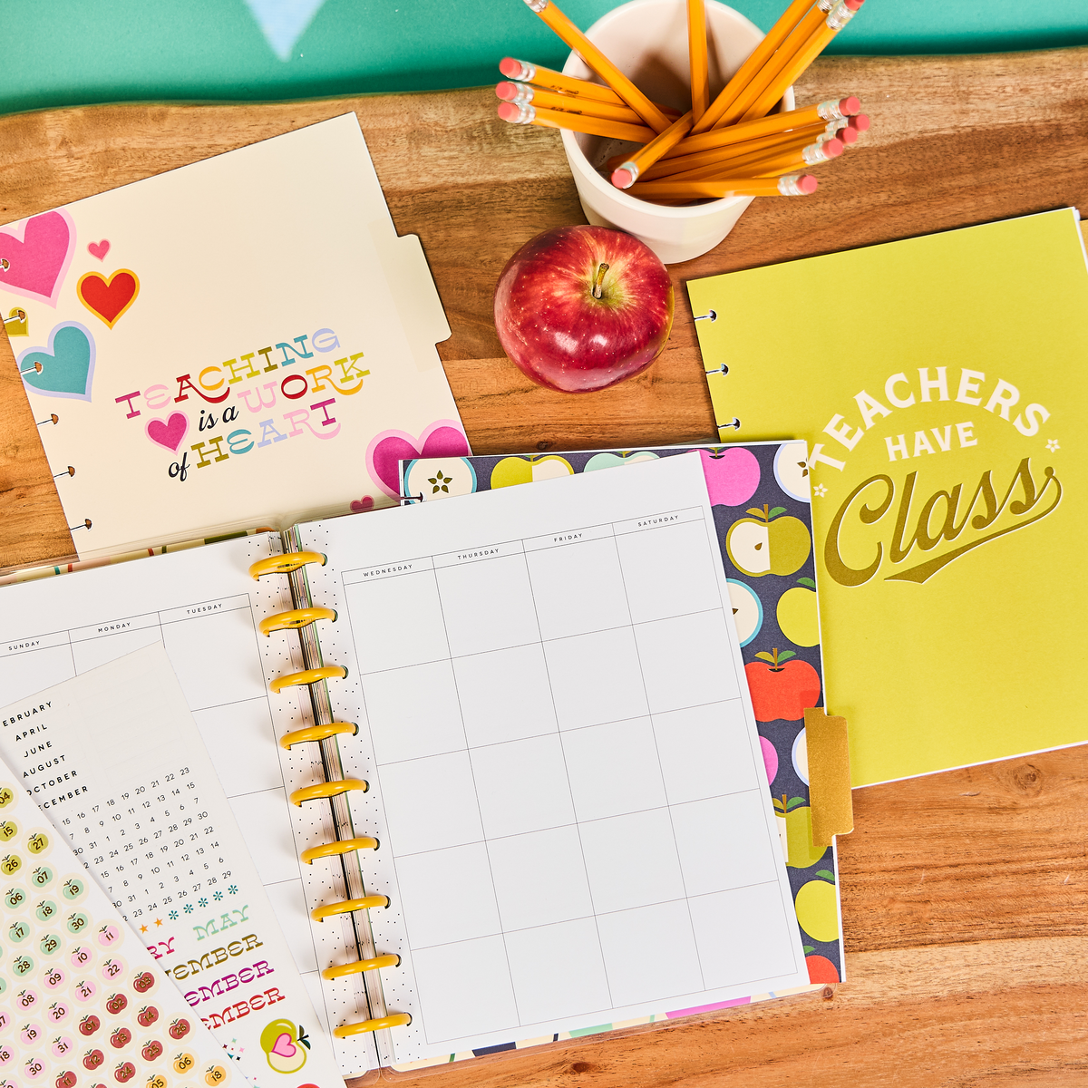 Mod Teacher - Classic Teacher Extension Pack - 6 Months – Happy Planner