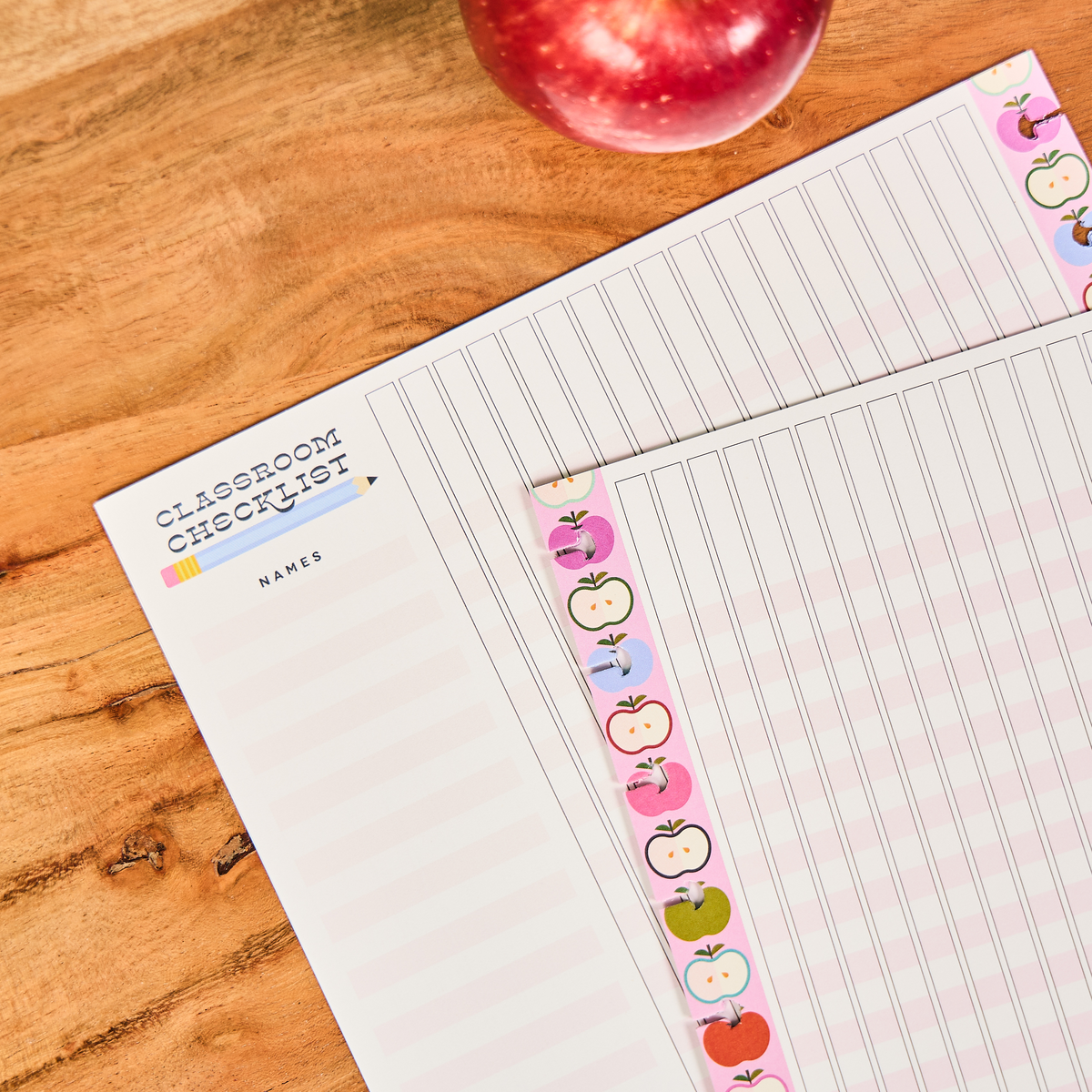 Mod Teacher - Big Teacher Checklist Filler Paper - 40 Sheets – Happy ...