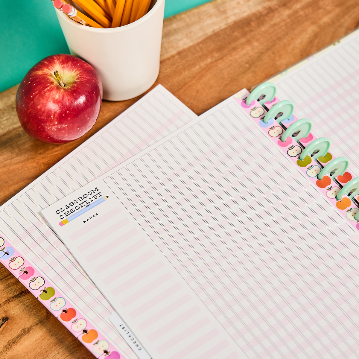 Mod Teacher - Big Teacher Checklist Filler Paper - 40 Sheets – Happy ...