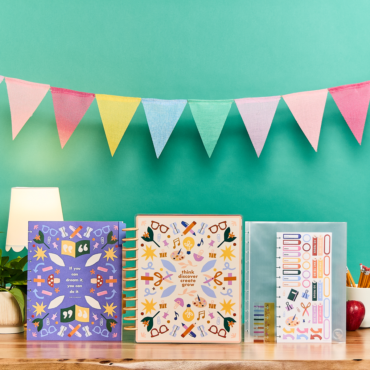 Heart Work Teacher - Schoolwork Organizer Bundle – Happy Planner