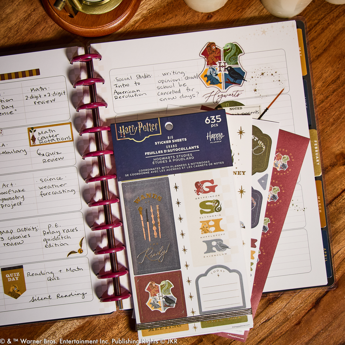 Harry Potter Teacher - Value Pack Stickers - Big – Happy Planner