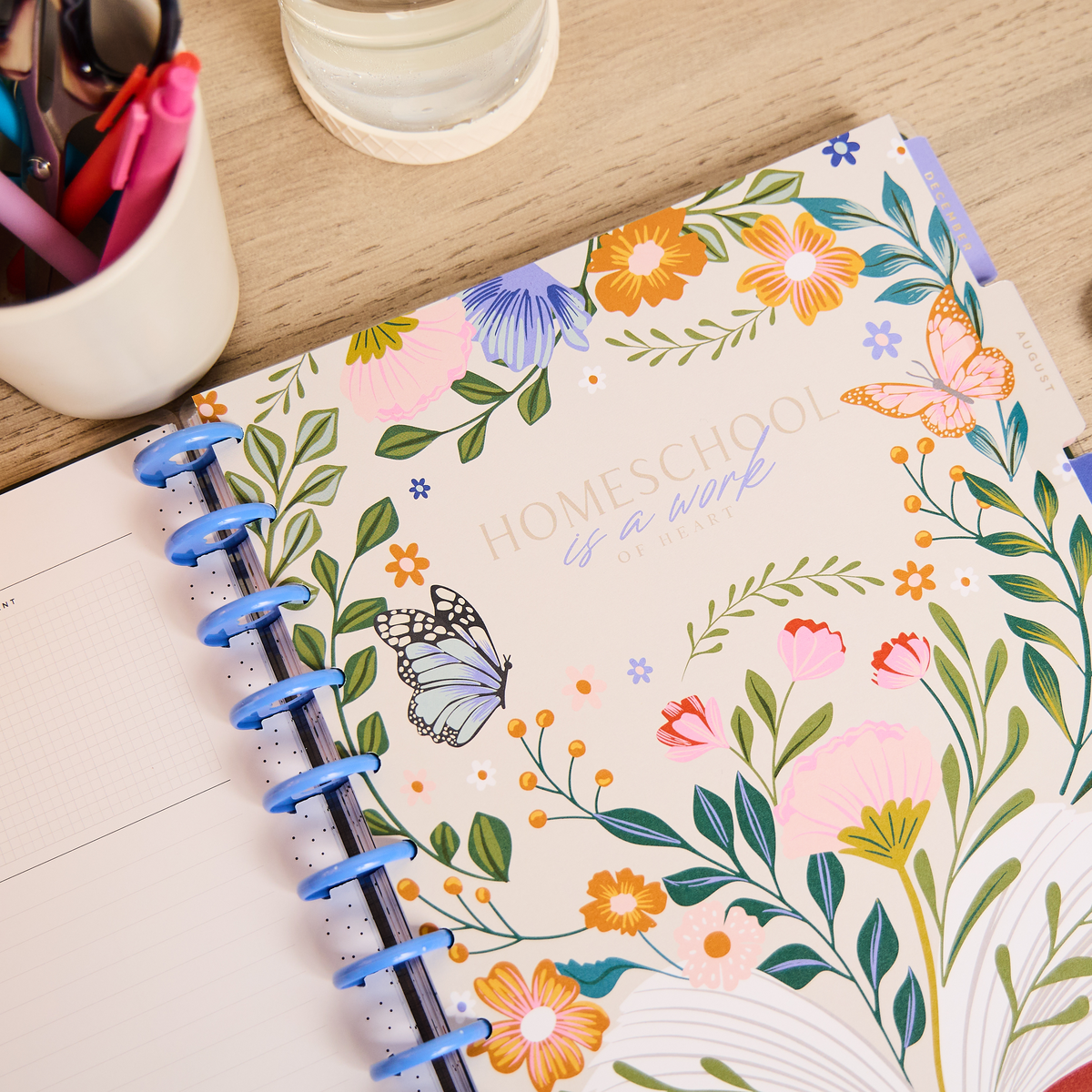 2025–2026 Homeschool Heart Customizable Planner - Big Homeschool Layou ...