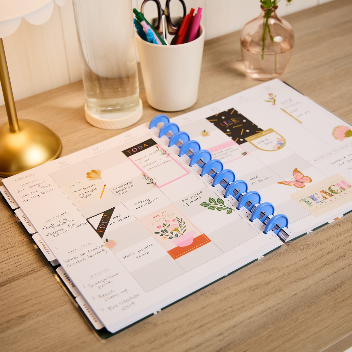 2025–2026 Homeschool Heart Customizable Planner - Big Homeschool Layou ...