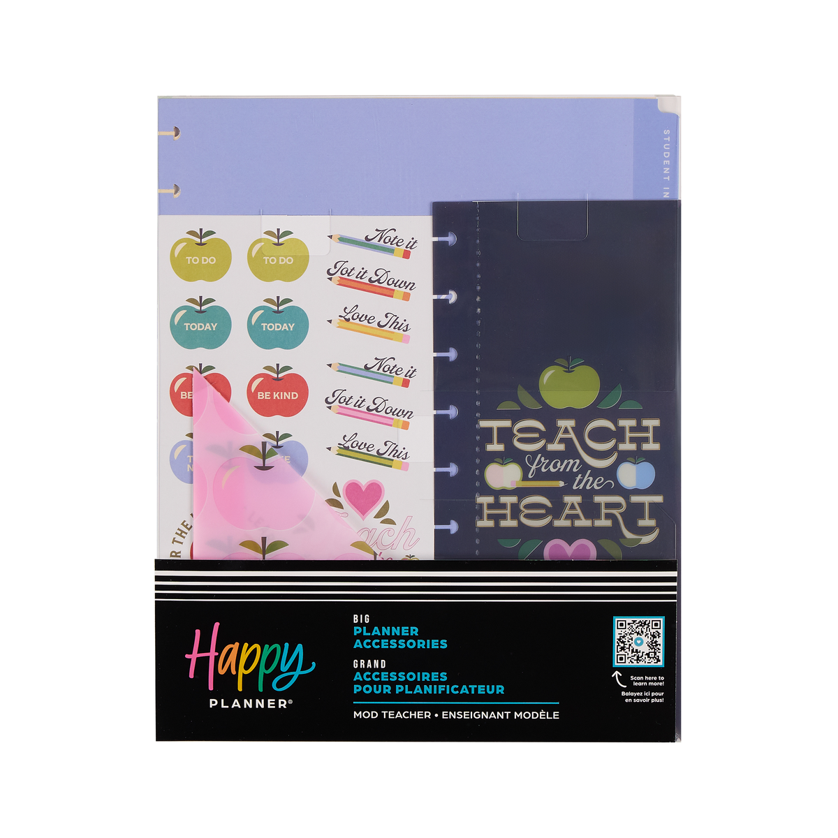 Mod Teacher - Parent & Student Info - Big Accessory Pack – Happy Planner