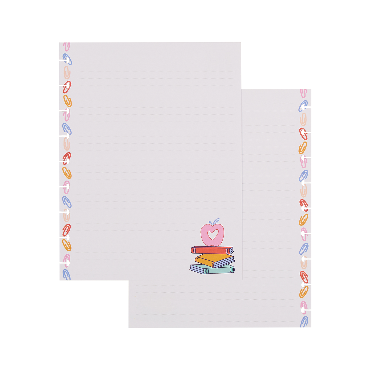Love to Teach - Dotted Lined Classic Filler Paper - 40 Sheets – Happy ...
