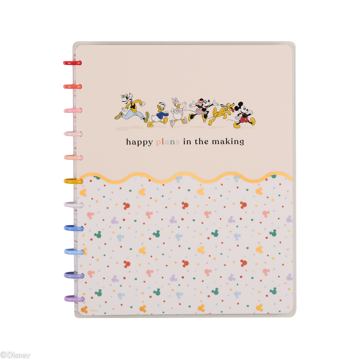 Disney Mickey Mouse & Friends Teacher - Dotted Lined Big Notebook - 60 ...