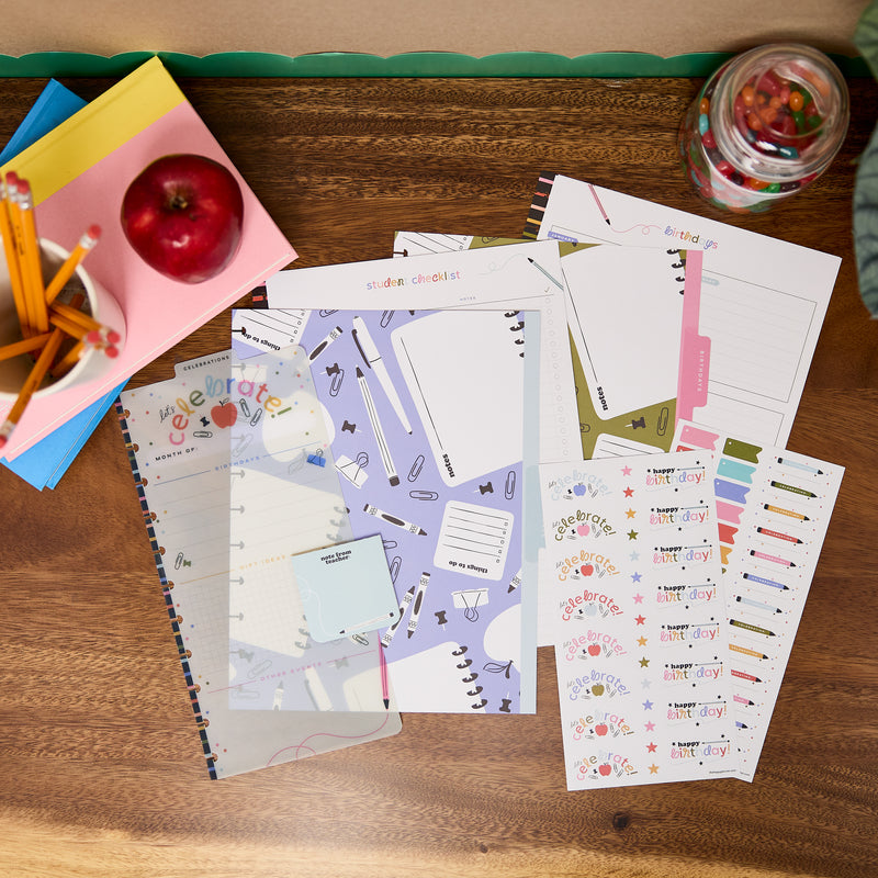 School Doodles - Teacher Checklists & Birthdays - Big Accessory Pack ...