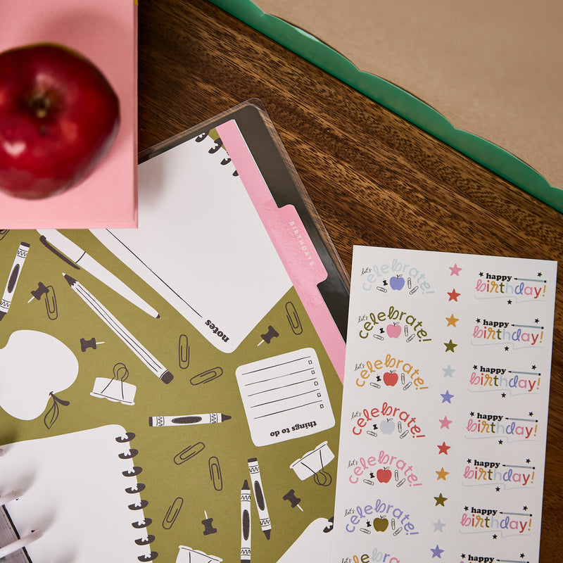 School Doodles - Teacher Checklists & Birthdays - Big Accessory Pack ...