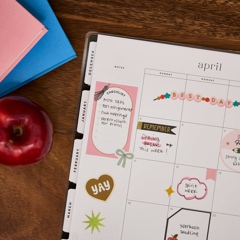 2026–2027 Bright Lessons Customizable Teacher Planner - Big Teacher La ...