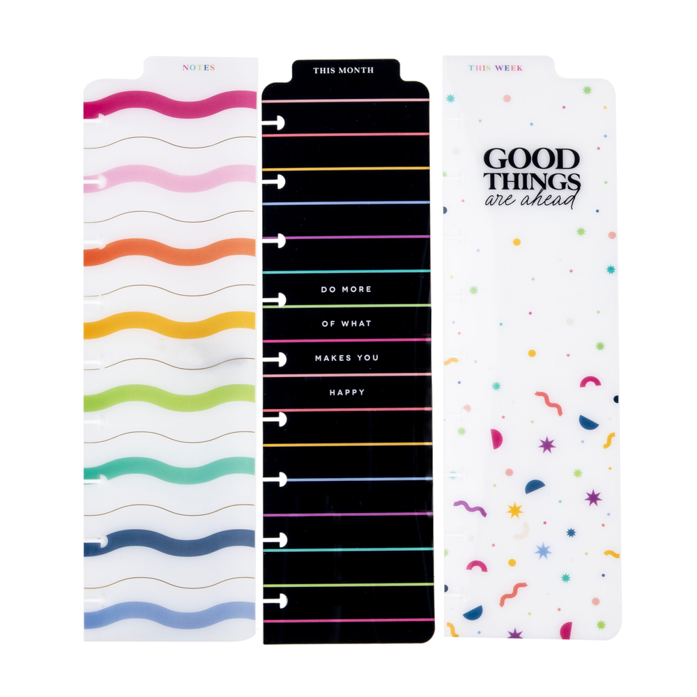 Happy Brights - Classic Bookmarks - 3 Pack – Happy Planner