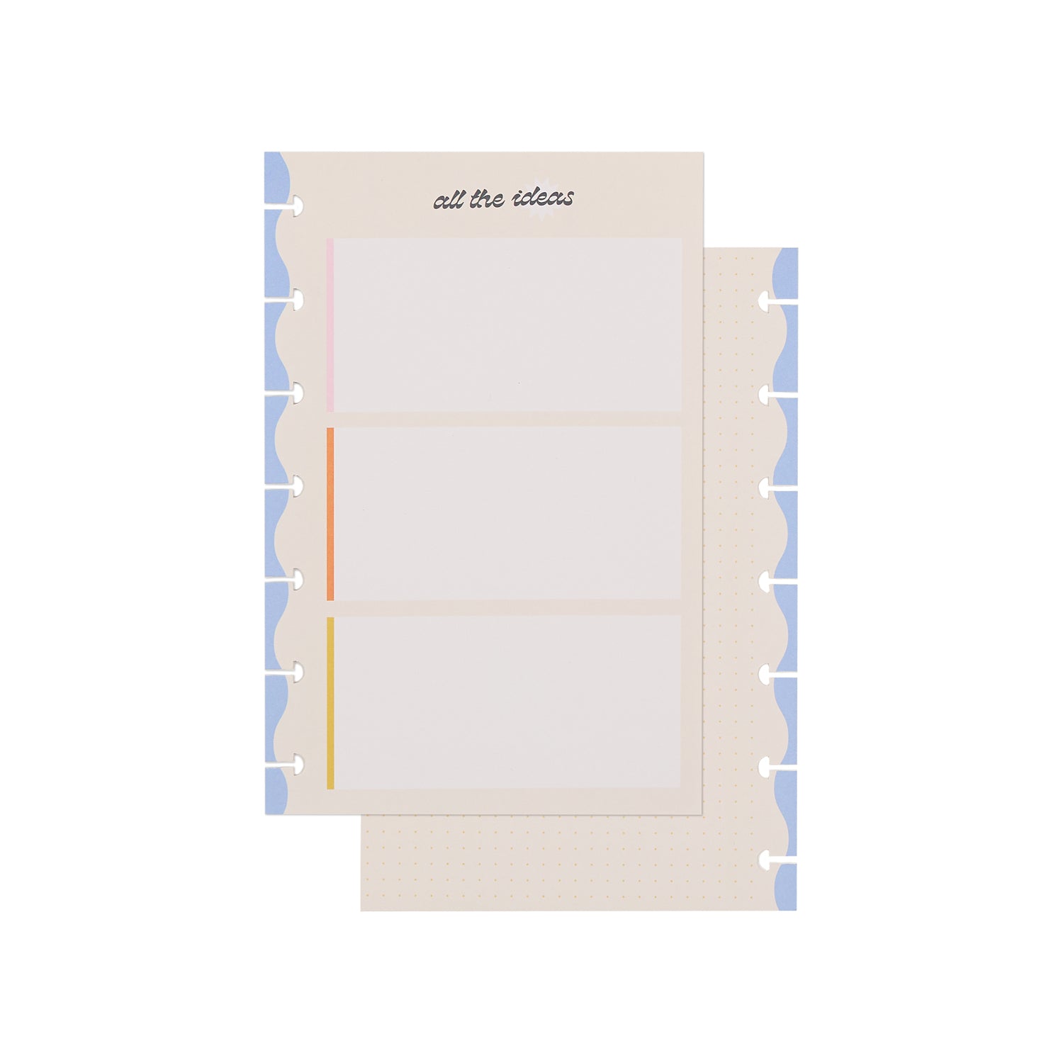 Bright Energy - Dot Grid Mini Filler Paper - 40 Sheets – Happy Planner