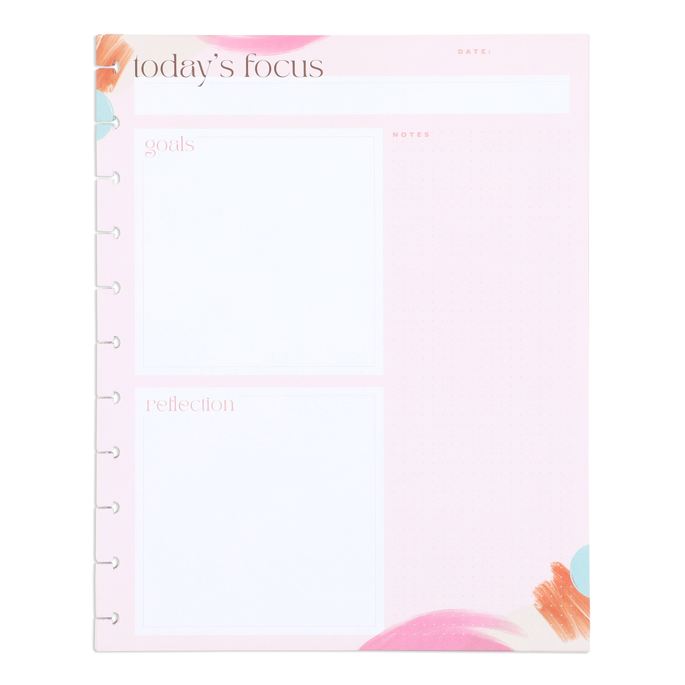 Desert Dunes - Dashboard Big Filler Paper - 40 Sheets – Happy Planner