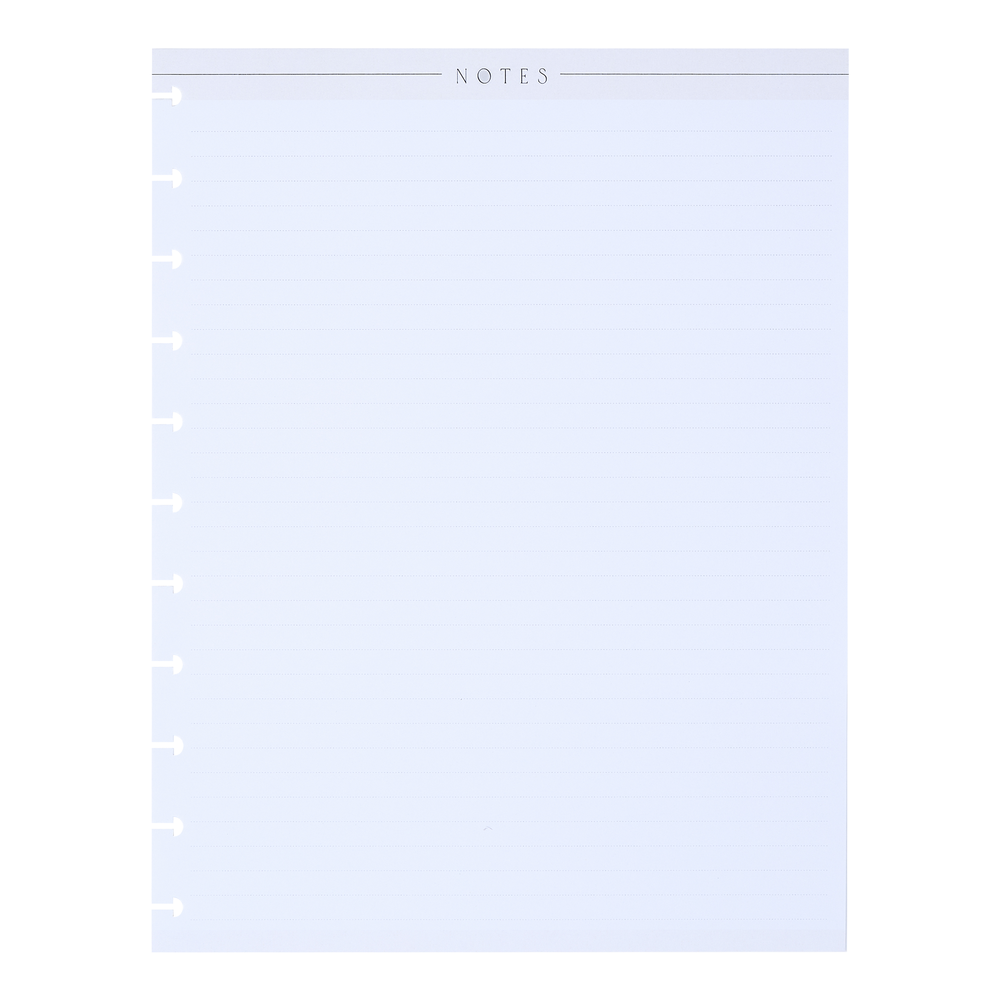 Neutral Chic - Dotted Lined Big Filler Paper - 40 Sheets – Happy Planner