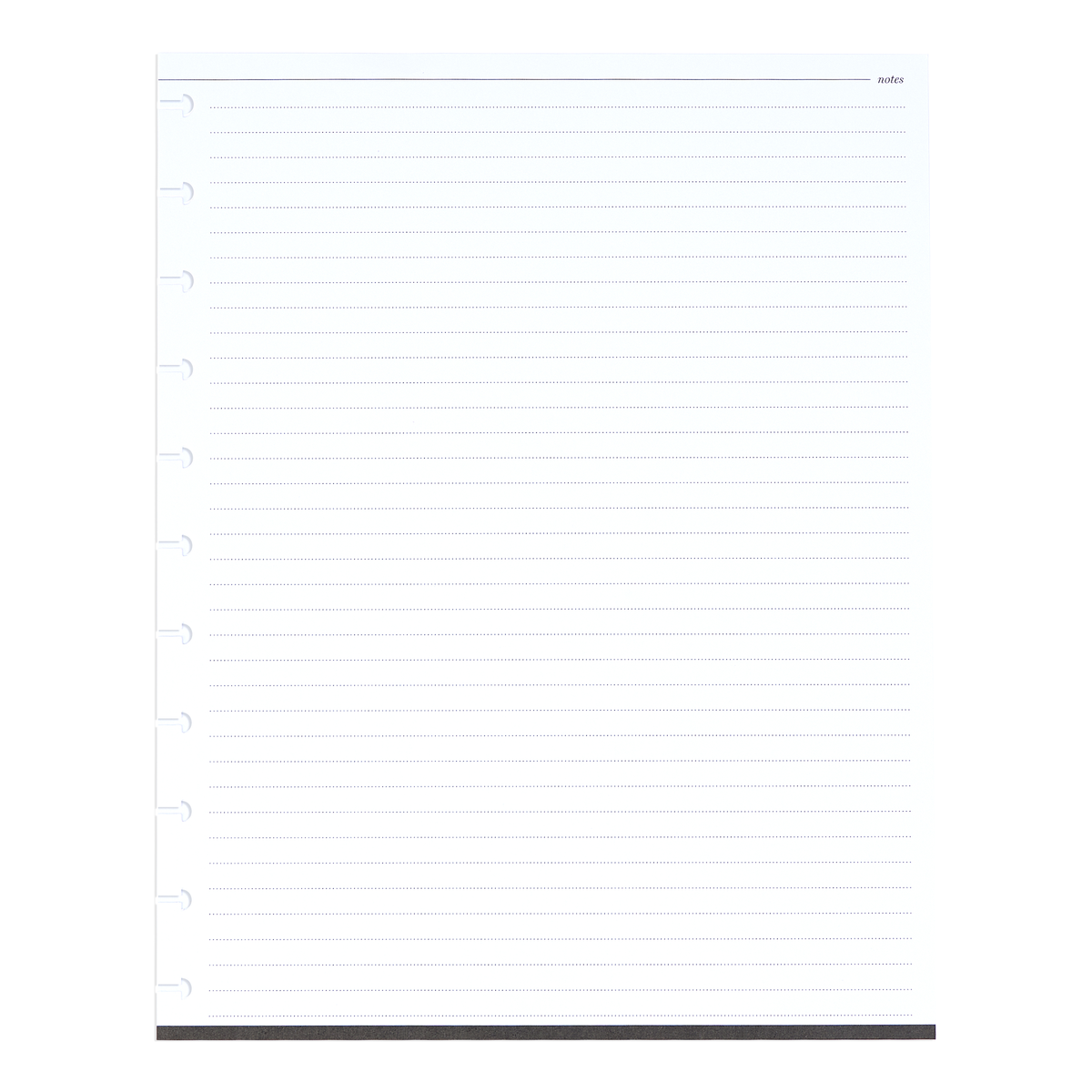 Work + Life Onyx - Dotted Lined Big Filler Paper - 40 Sheets – Happy ...