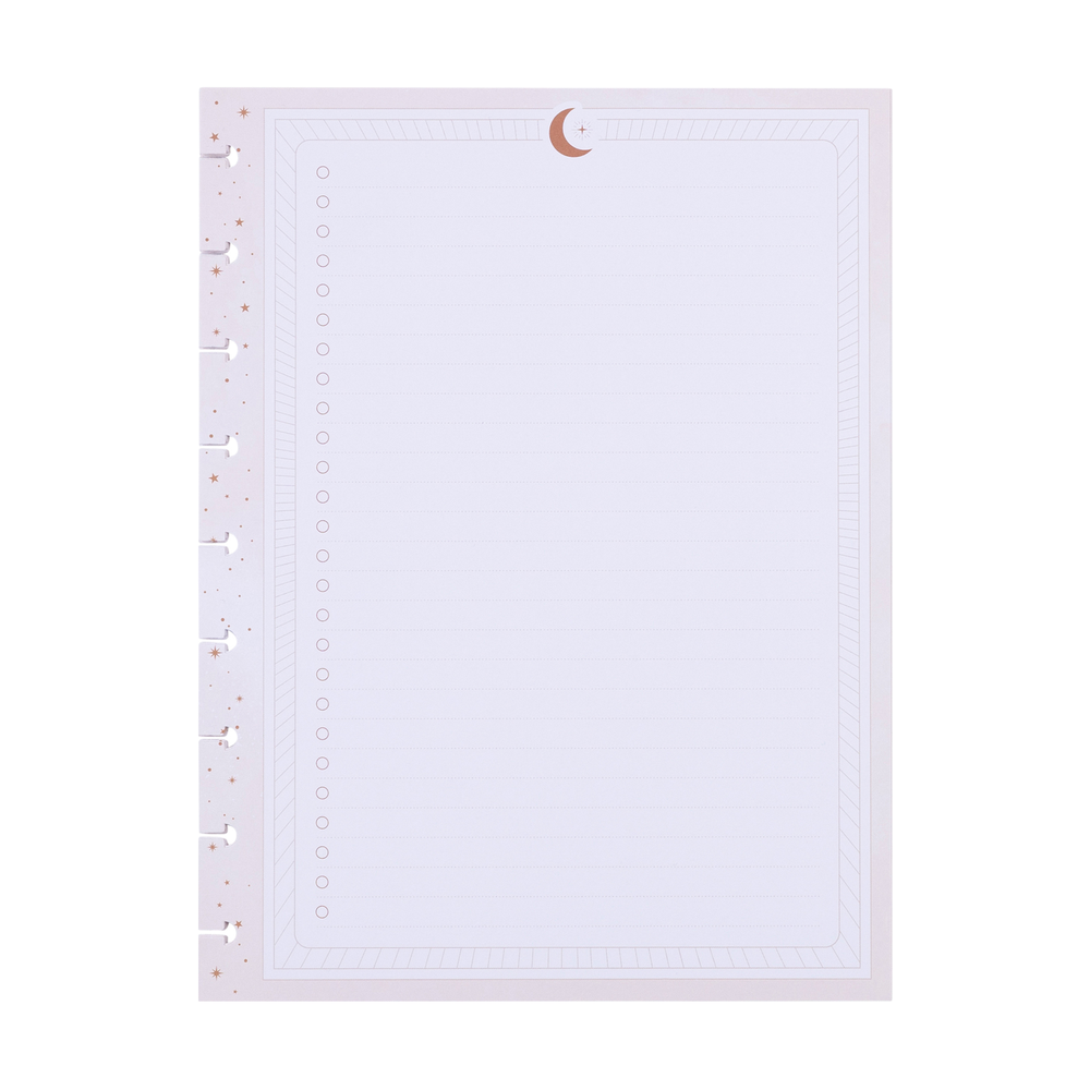 Sophisticated Stargazer - Checklist + Dot Grid Classic Filler Paper ...