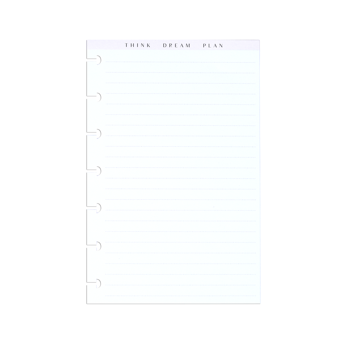 Neutrals - Dotted Lined Mini Filler Paper - 40 Sheets – Happy Planner