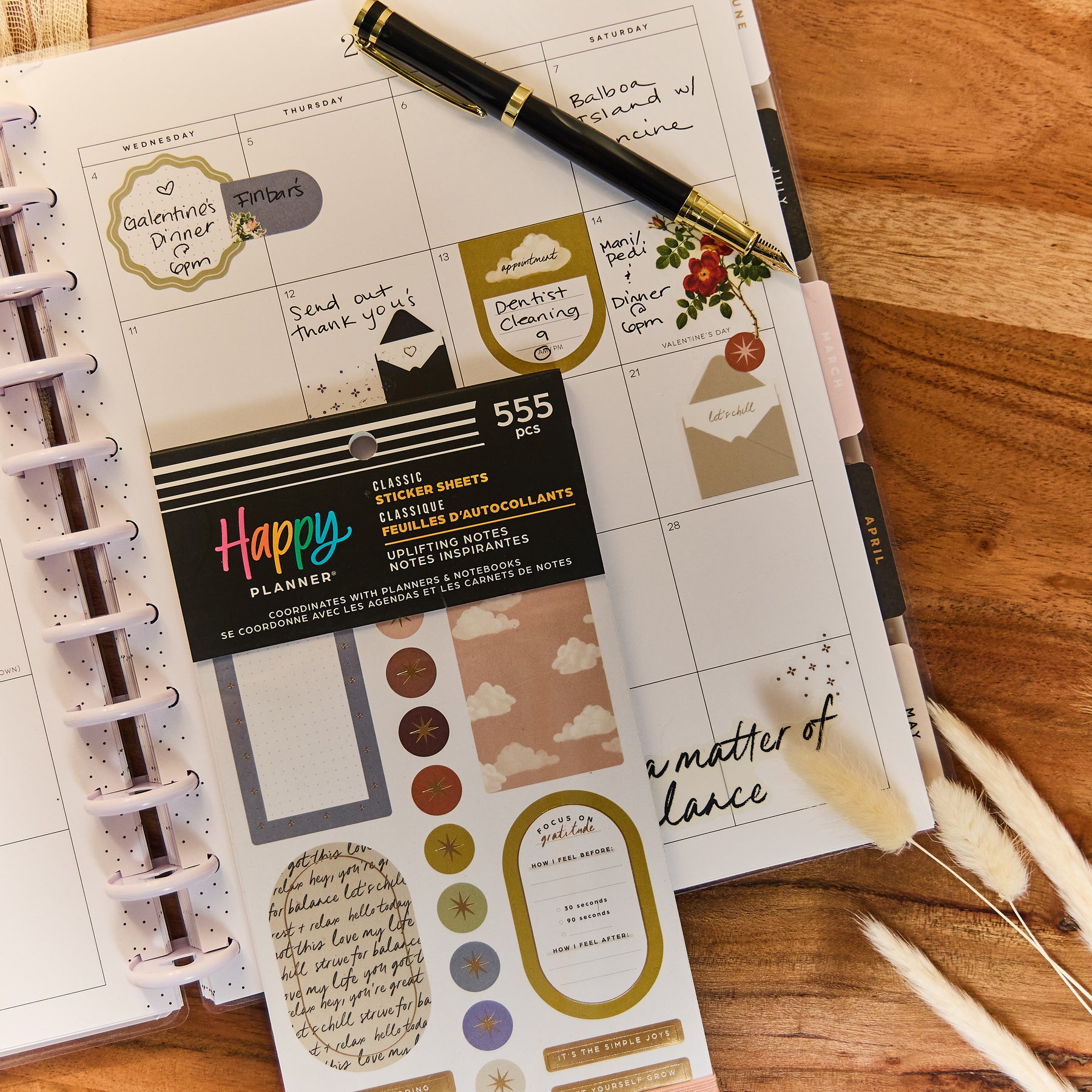 Uplifting Notes - Value Pack Stickers – Happy Planner