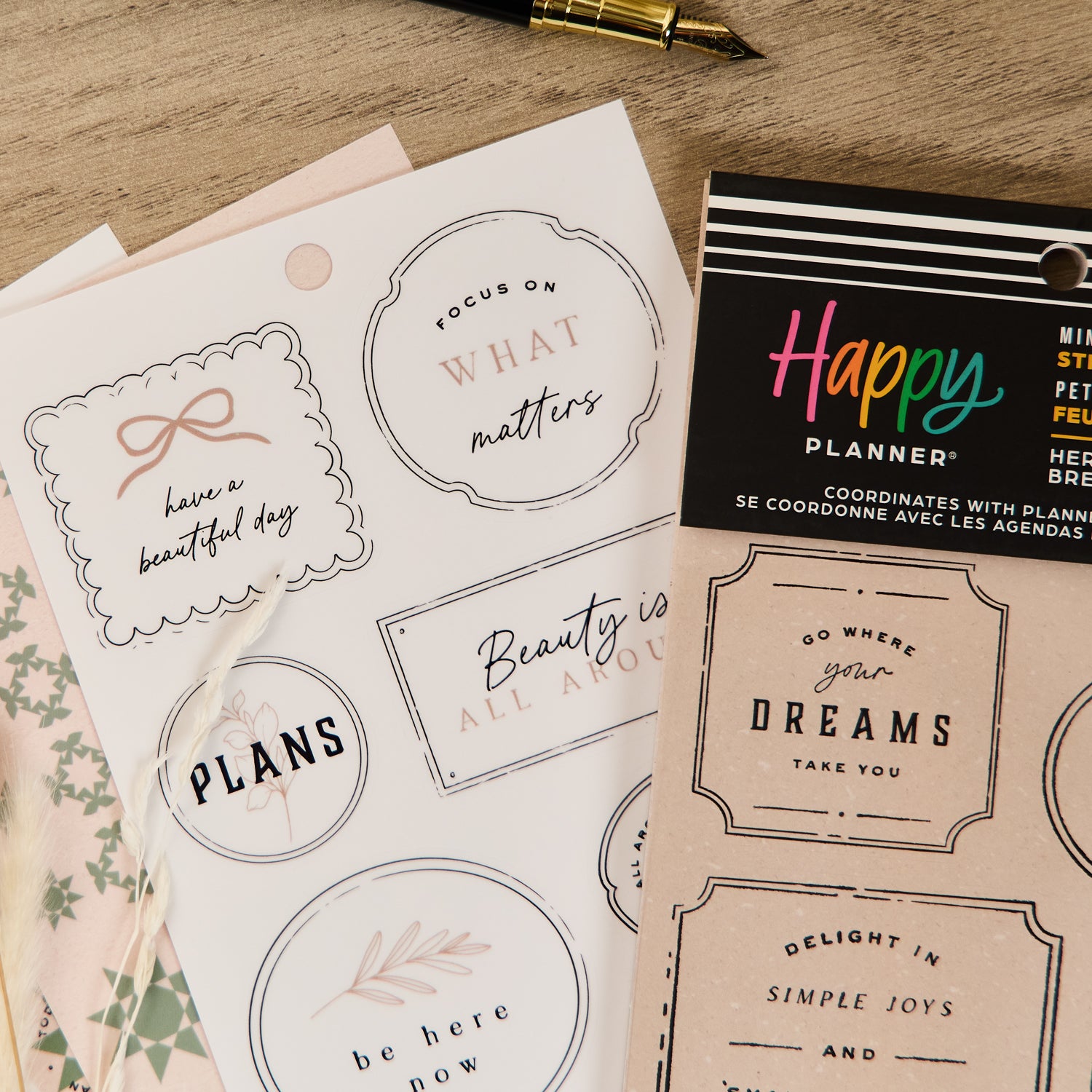 Heritage Charm - Value Pack Stickers - Mini – Happy Planner