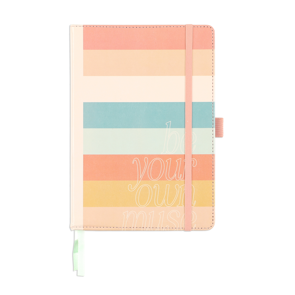 Sunset Stripe - Bullet Dot Grid Happy Journal® - 80 Sheets - 160gsm Pa ...