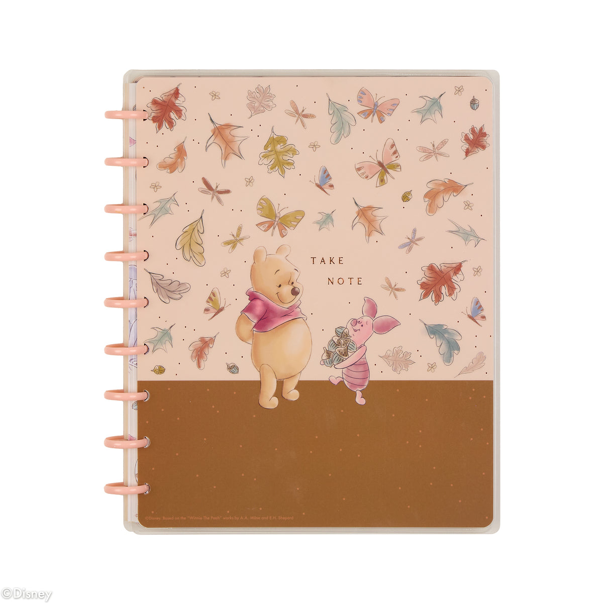 Disney Winnie the Pooh Seasonal - Dotted Lined Classic Notebook - 60 S ...