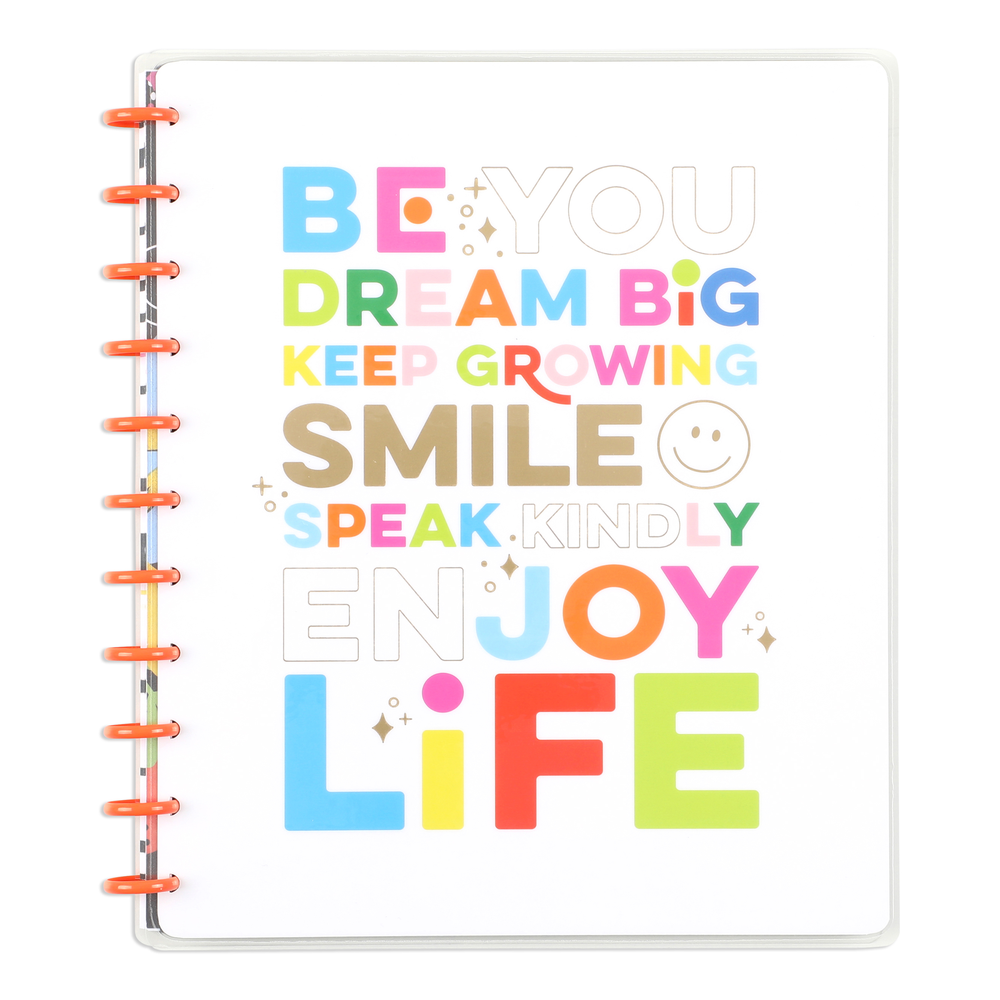 Joyful Expressions - Dotted Lined Big Notebook - 60 Sheets – Happy Planner