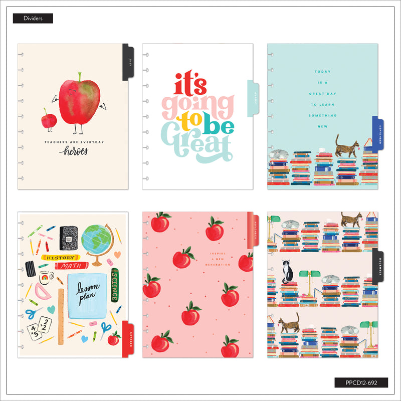 2026–2027 Bright Lessons Customizable Teacher Planner - Classic Teache ...