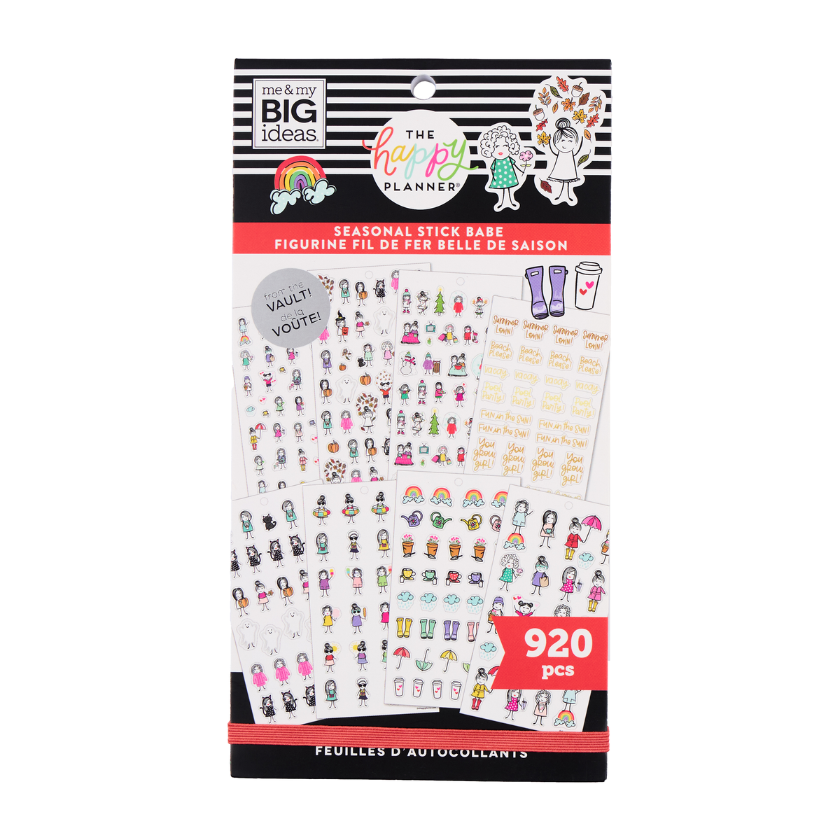 Seasonal Stick Babe - Value Pack Stickers – Happy Planner