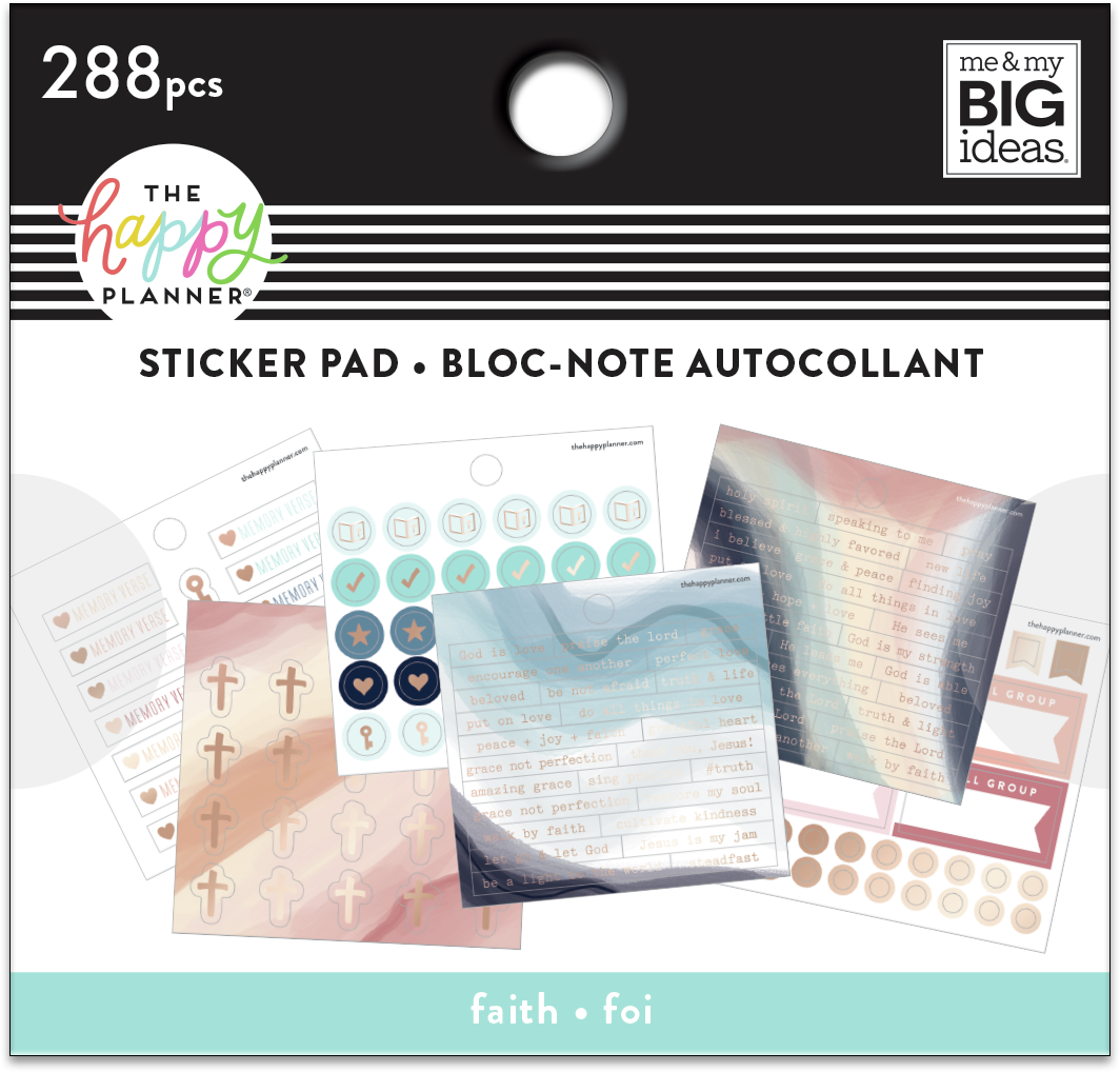 Faith Journal - Tiny Sticker Pack – Happy Planner
