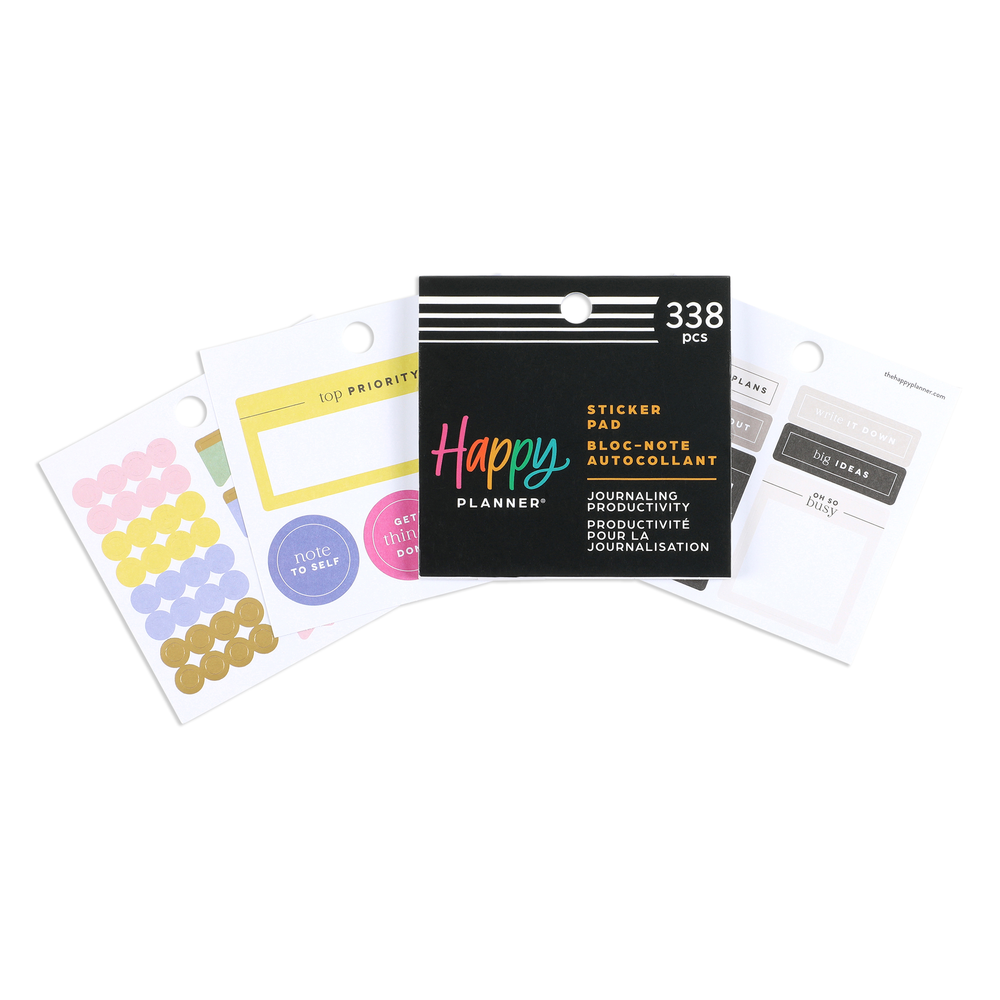Journaling Productivity - Tiny Sticker Pad – Happy Planner