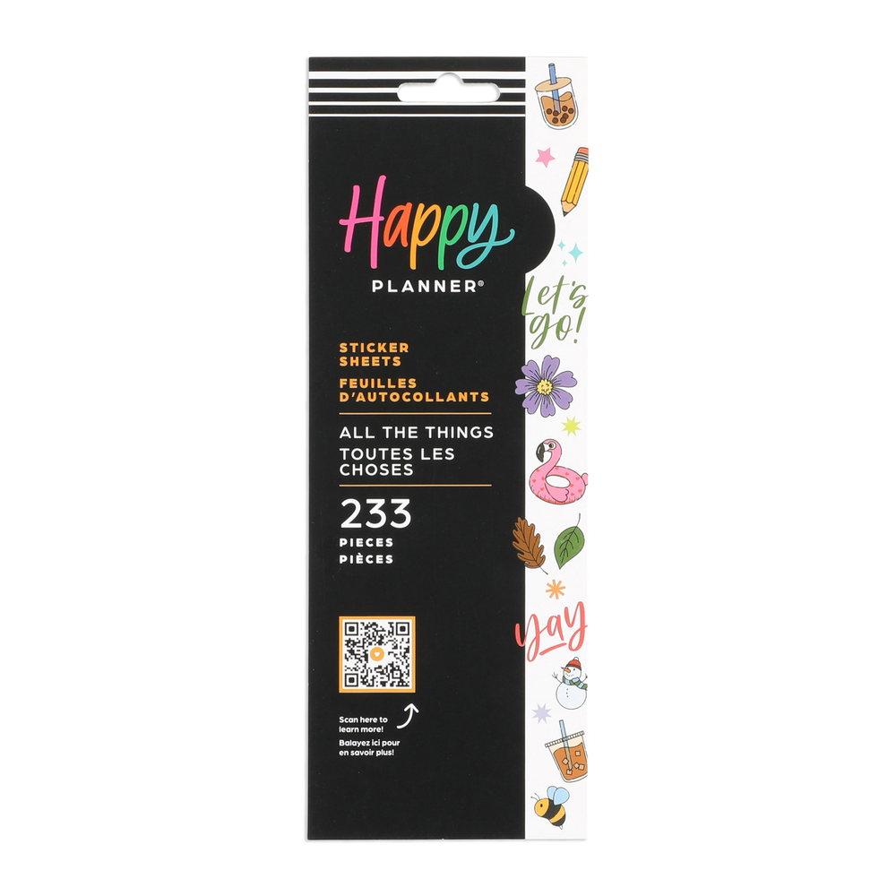 All the Things Icons - 8 Sticker Sheets – Happy Planner