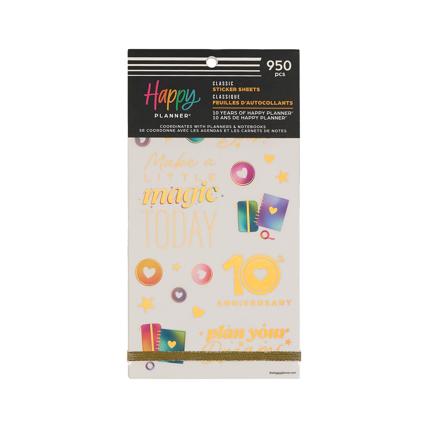 10 Years of Happy - Value Pack Sticker Book – Happy Planner