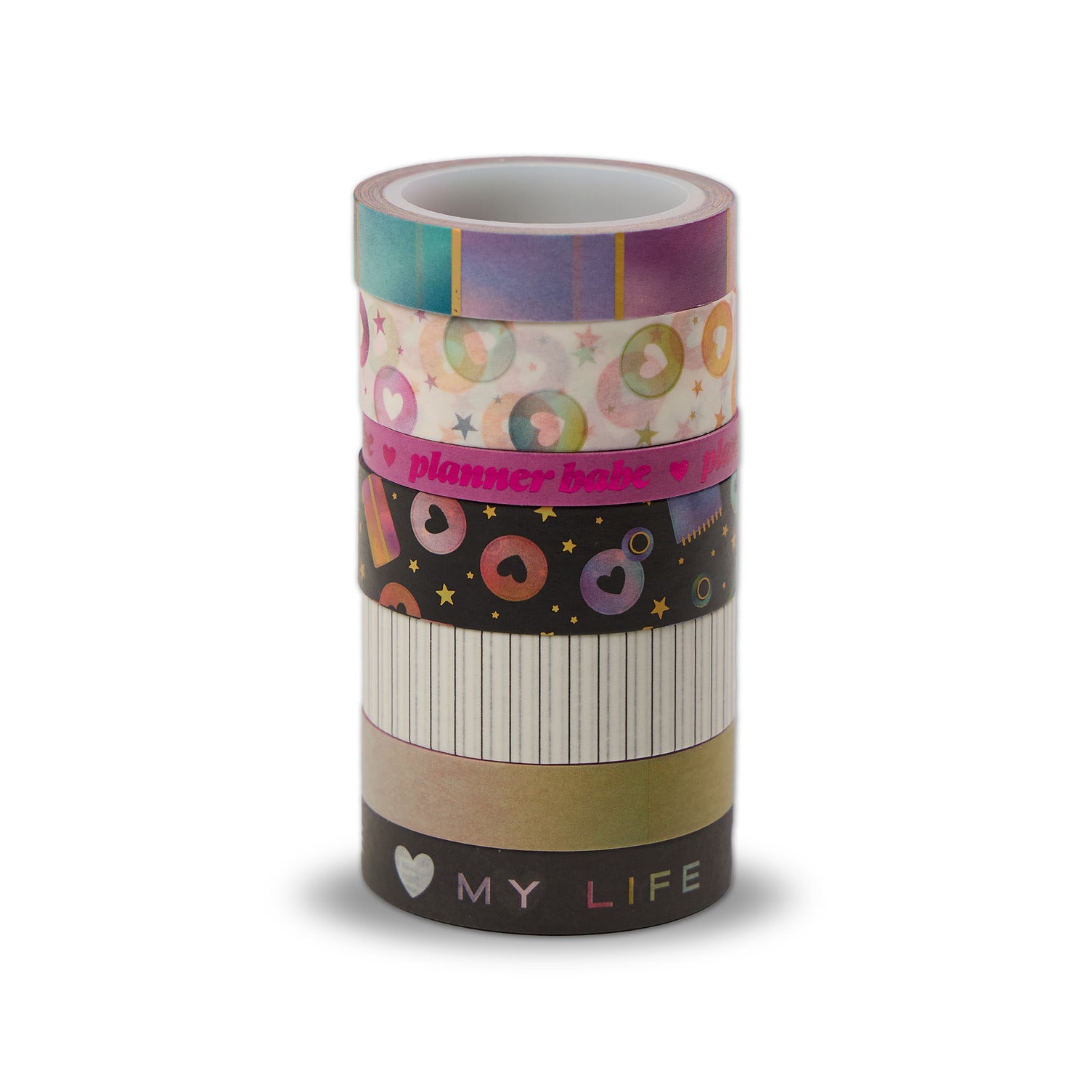10 Years of Happy - Washi Tape - 7 Pack – Happy Planner