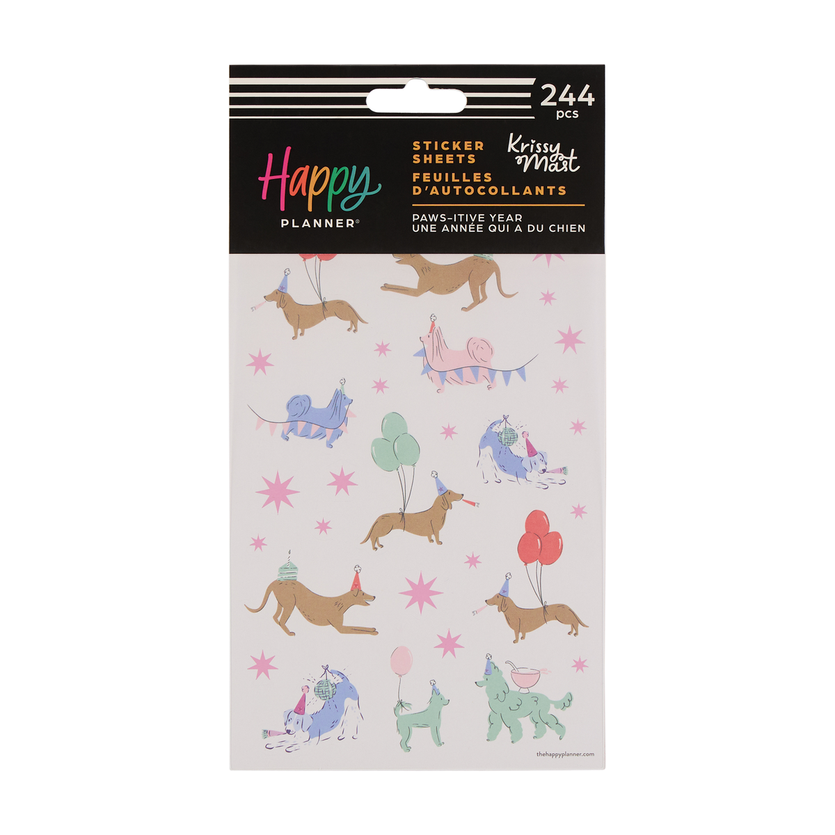 Pawsitive Seasonal Dogs - 10 Sticker Sheets – Happy Planner