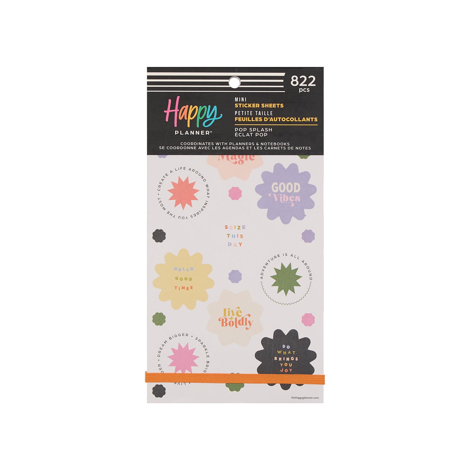 Pop Splash - Value Pack Stickers - Mini – Happy Planner