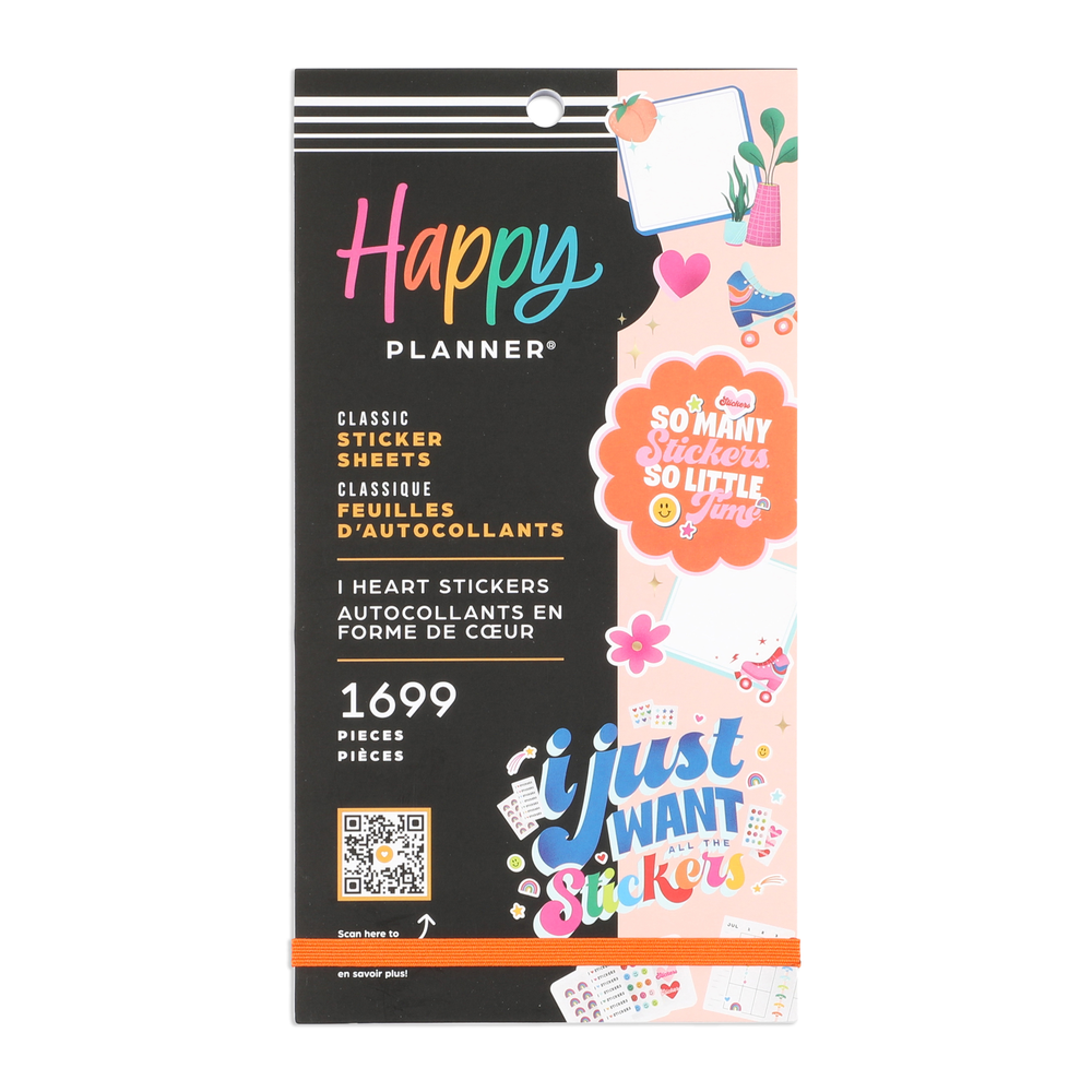 I Heart Stickers - Value Pack Stickers – The Happy Planner