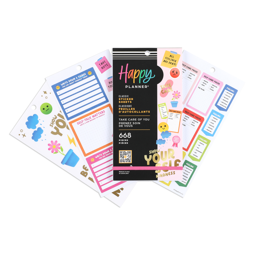 Take Care of You - Value Pack Stickers – Happy Planner