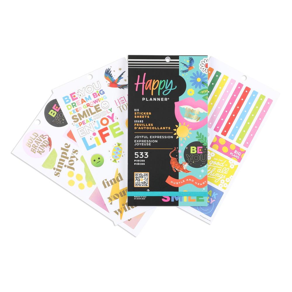 Joyful Expression - Value Pack Stickers - Big – Happy Planner