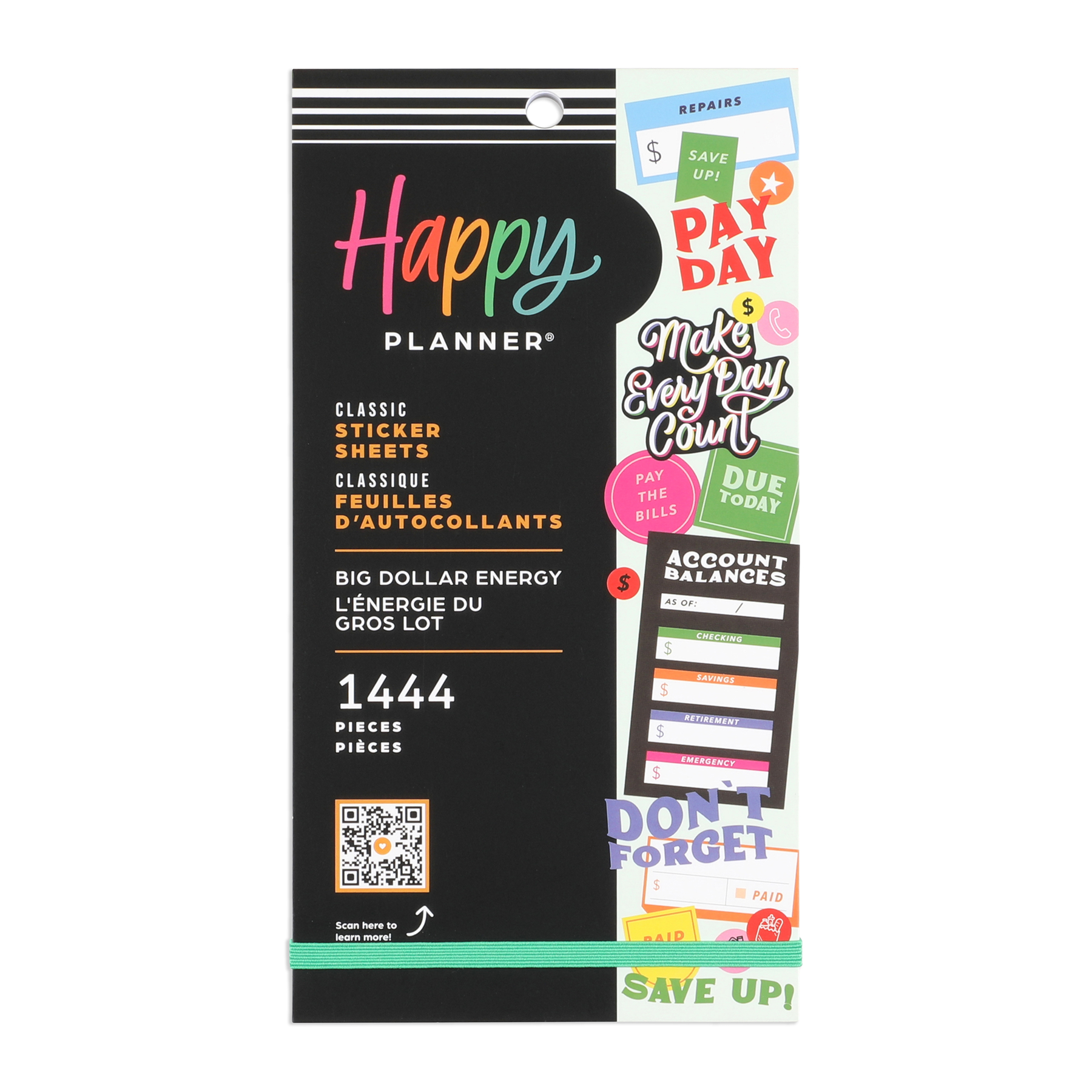 Big Dollar Energy - Value Pack Stickers – The Happy Planner